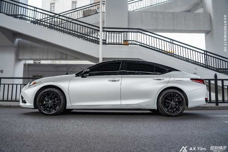 超绝改色案例：AX改色膜黑白灰银四色上车实拍，质感拉满！ - 叮当号