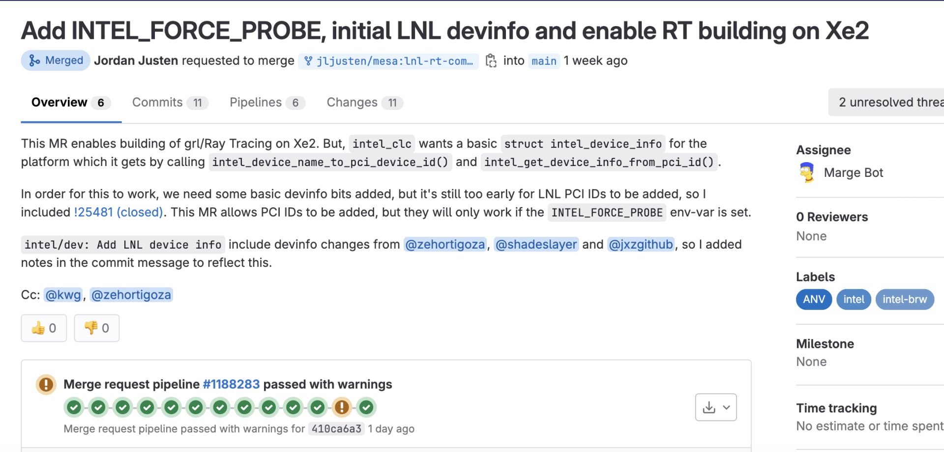英特尔推出新 Linux 补丁：支持 Lunar Lake，让 Xe2 GPU 初步支持光线追踪 - 叮当号