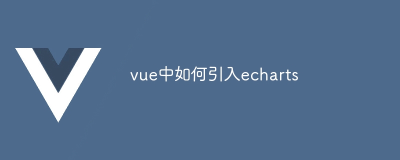 vue中如何引入echarts - 叮当号