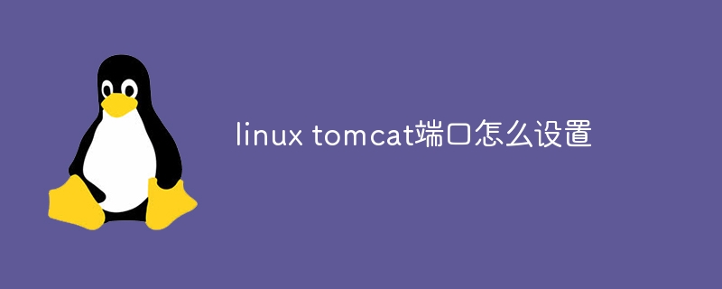 linux tomcat端口怎么设置 - 叮当号