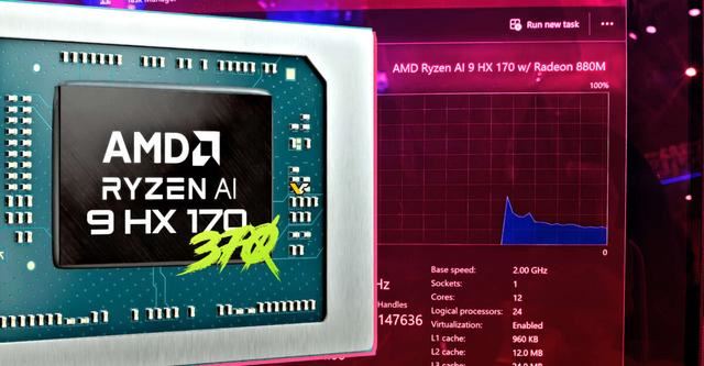 性能炸裂! AMD Ryzen AI 9 HX370 CPU和核显跑分已曝光 - 叮当号