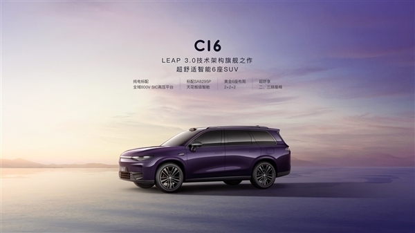 顶配不超20万元！零跑C16将于6月上市：定位六座中型SUV - 叮当号