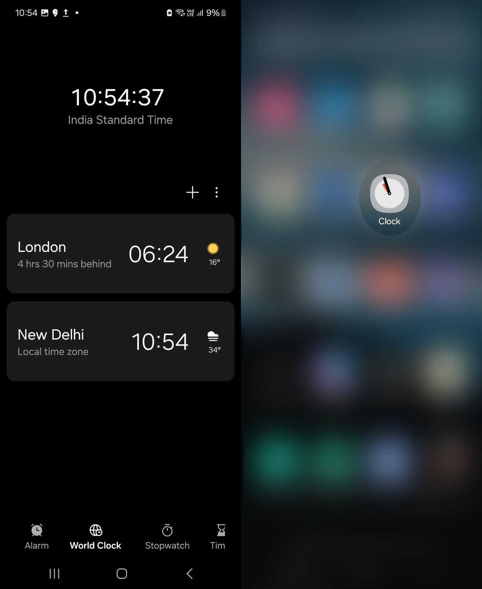 三星 One UI 7 时钟应用 APK 文件曝光：优化图标等细节、新增小部件样式 - 叮当号