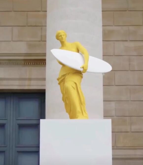 维纳斯女神为奥运长出手臂了 网友：奥运氛围渐渐有了 - 叮当号