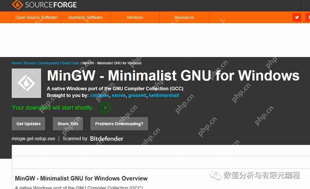 Windows安装gfortran - 叮当号