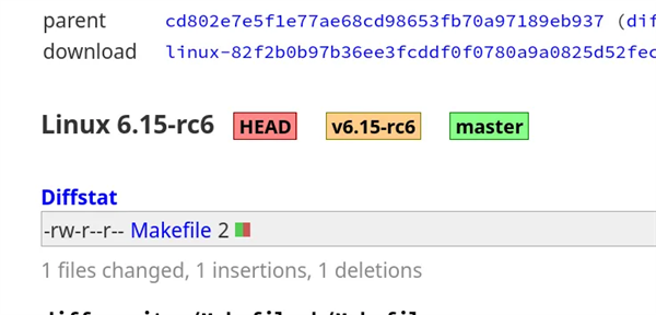 Linux 6.15-rc6发布：修复AMD CPU性能问题、Linus顺便秀了下樱桃键盘 - 叮当号