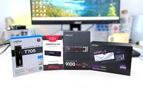 四款不同主控方案PK 教你618该如何选2TB PCIe 5.0 SSD - 叮当号